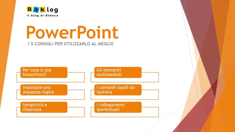 PowerPoint: i 5 consigli per utilizzarlo al meglio - Baklog